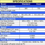 Cutting Tables – PlasmaCAM